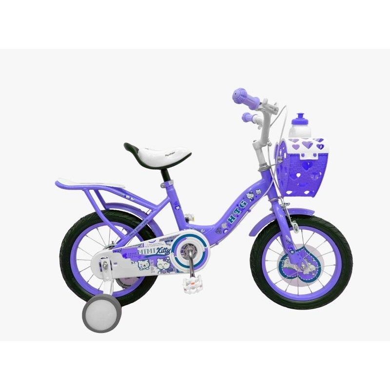 14 inch Basikal Sanrio MIMI KITTY Siap Pasang / Basikal Budak tahun 4 ...