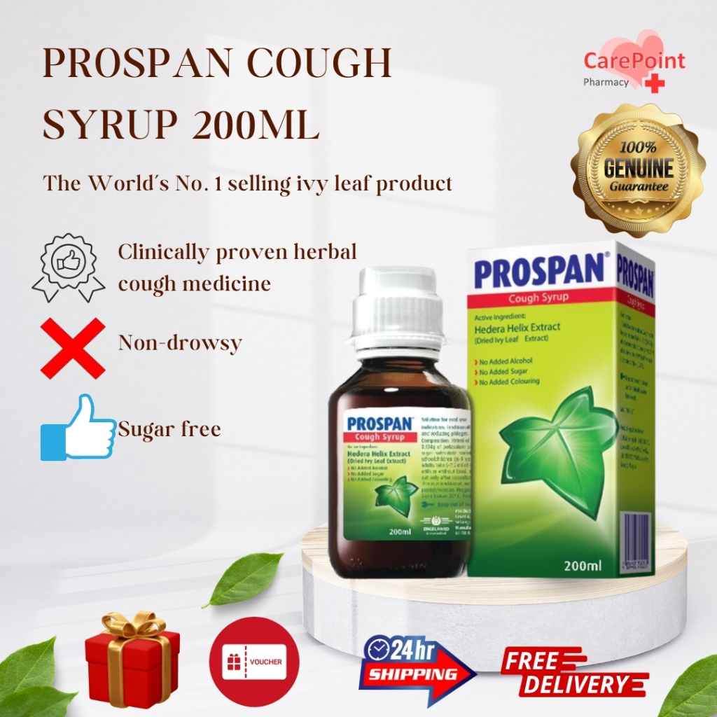 PROSPAN COUGH SYRUP 200ML/100ML | Shopee Malaysia