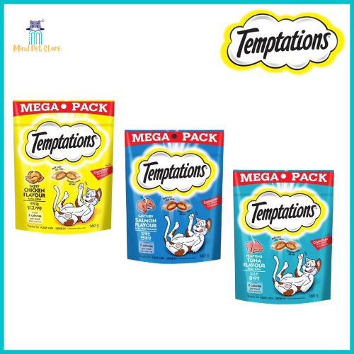 Temptations Cat Treats Mega Pack 160g | Shopee Malaysia