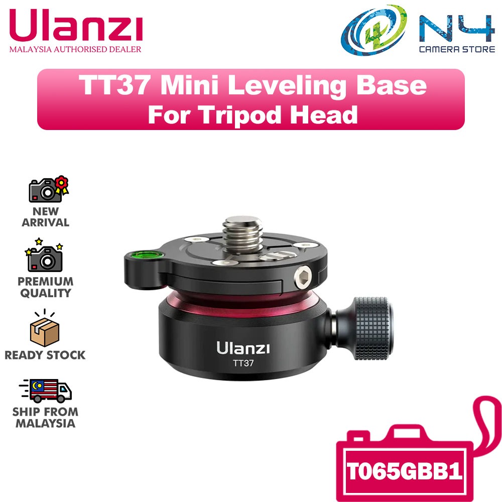 Ulanzi TT37 Mini Leveling Base for Tripod Head T065GBB1 | Shopee Malaysia