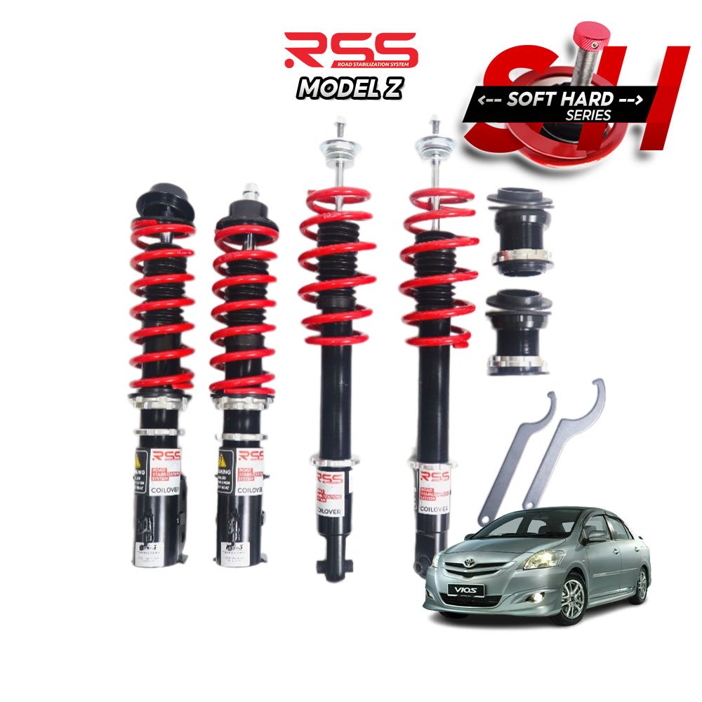 RSS Model Z Adjustable Absorber Suspension High Low Soft Hard Bodyshift ...