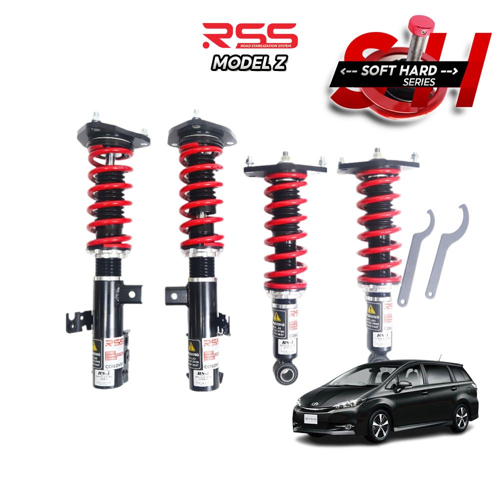 RSS Model Z Adjustable Absorber Suspension High Low Soft Hard Bodyshift ...