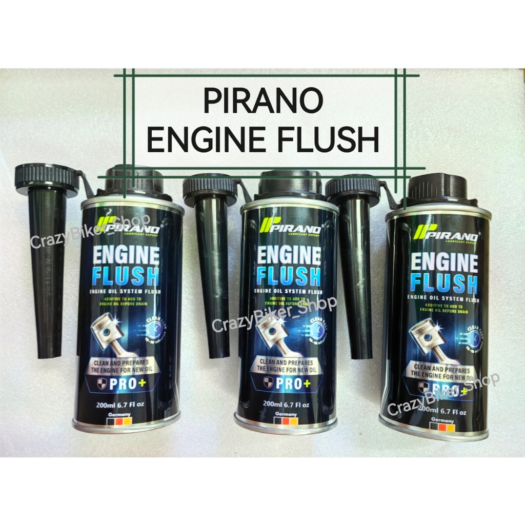 PIRANO ENGINE FLUSH # ENGINE OIL SYSTEM FLUSH # 200ML | Shopee Malaysia
