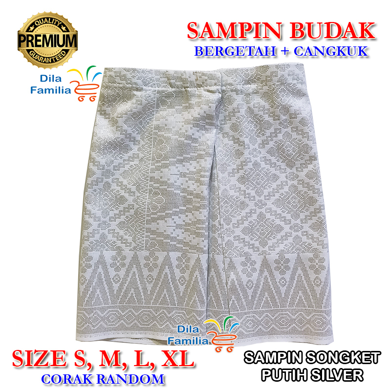 Sampin Budak Lelaki Exclusive Siap Pakai Bergetah Samping Songket Kids ...
