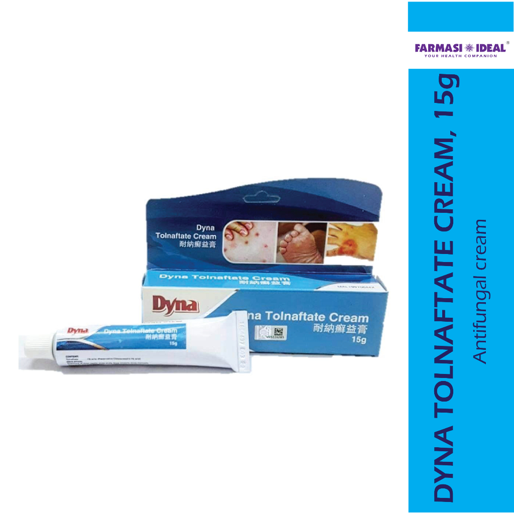 Dyna Tolnaftate Cream 15g Antifungal cream | Shopee Malaysia