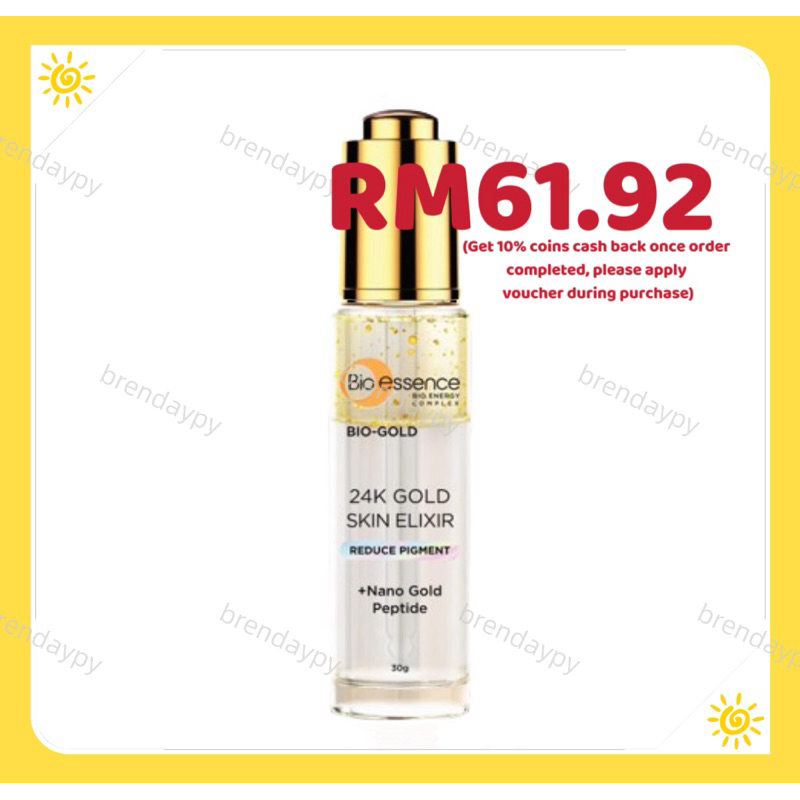 Bio-essence Bio-Gold Golden Skin Elixir 30g (Exp: 10/26) | Shopee Malaysia