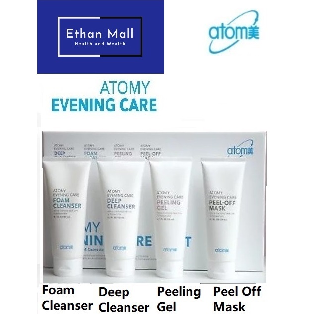 Atomy Evening care Foam Cleanser 艾多美洁面美白洗面乳 /Deep Cleanser深层清潔 /Peeling ...