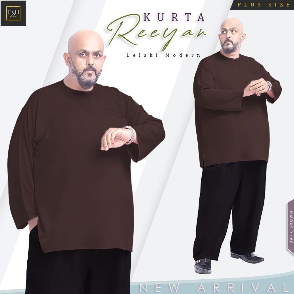 * Plus Sizes * Kurta Reeyan lelaki Modern by AL_MADINA Exclusive ...
