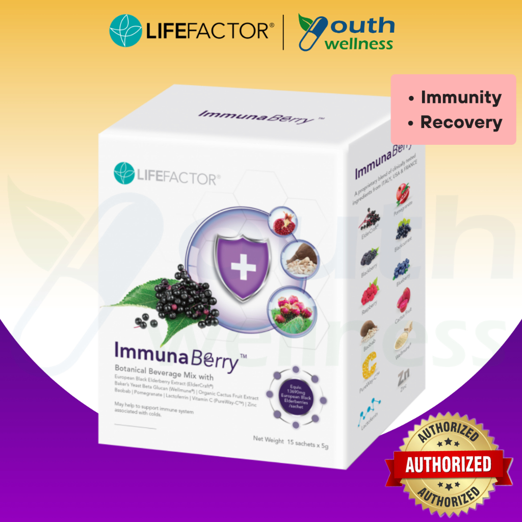 Life Factor ImmunaBerry 8-in-1 Formula for Optimum Immune Support ...
