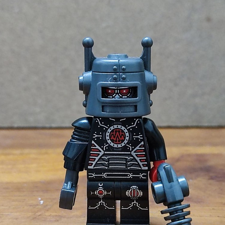 LEGO 8833 Minifigure - Evil Robot (Series 8) | Shopee Malaysia