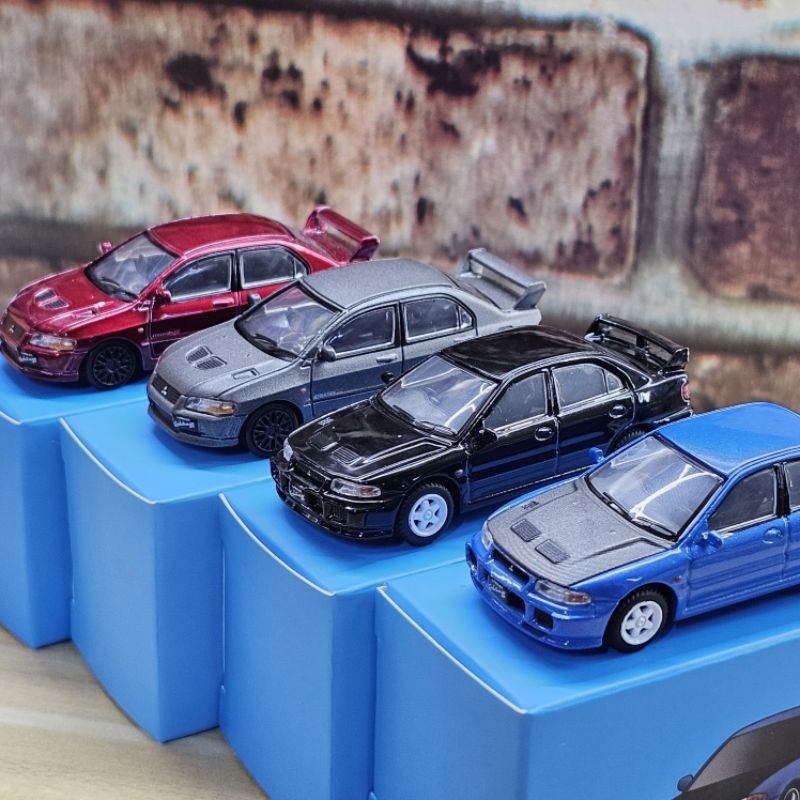JKM MITSUBISHI LANCER EVOLUTION III VII EVO7 EVO3 SCALE 1:64 | Shopee ...