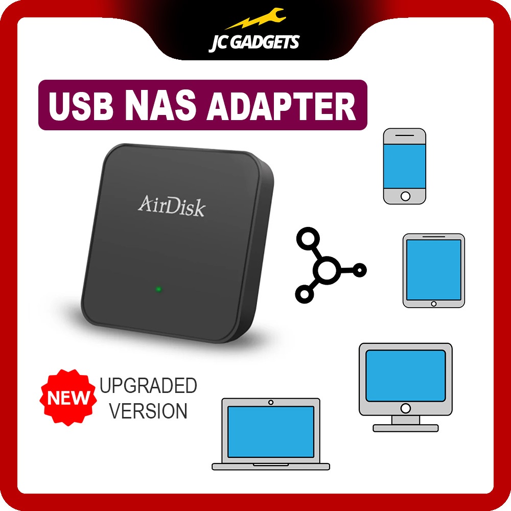 AirDisk NAS Q2 USB 3.0 Adapter personal cloud hard disk adapter cloud ...