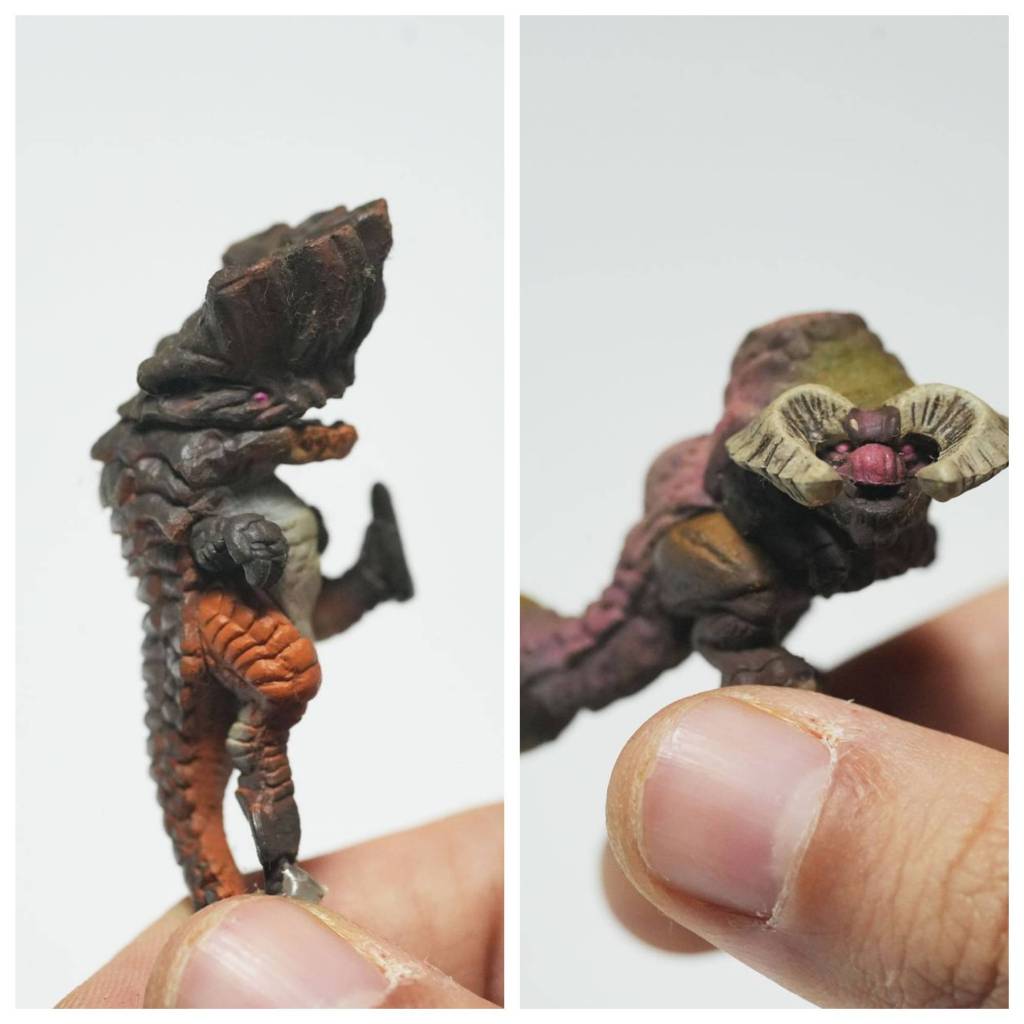 Monster Hunter Brute Wyvern Barroth Rust Duramboros Small Collectible ...