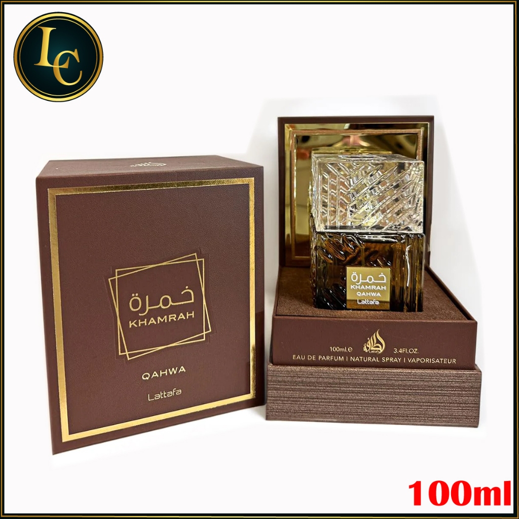 KHAMRAH QAHWA 100ML BY LATTAFA EDP PERFUME SPRAY 100% ORIGINAL | Shopee ...