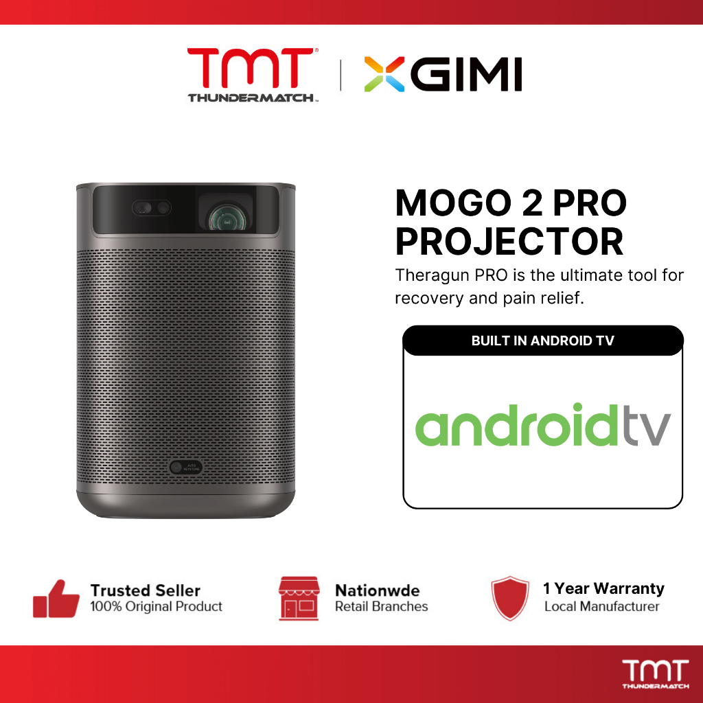 XGIMI MoGo 2 Pro 1080P Portable Projector, Mini Projector with WiFi and ...