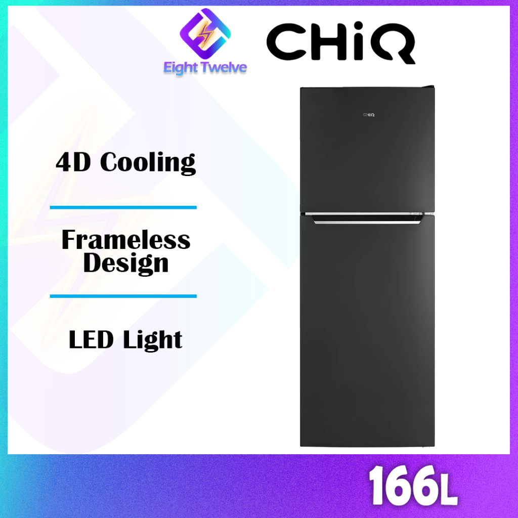 [FREE DELIVERY] CHiQ Fridge 2 Door Refrigerator Peti Sejuk CTM138L ...