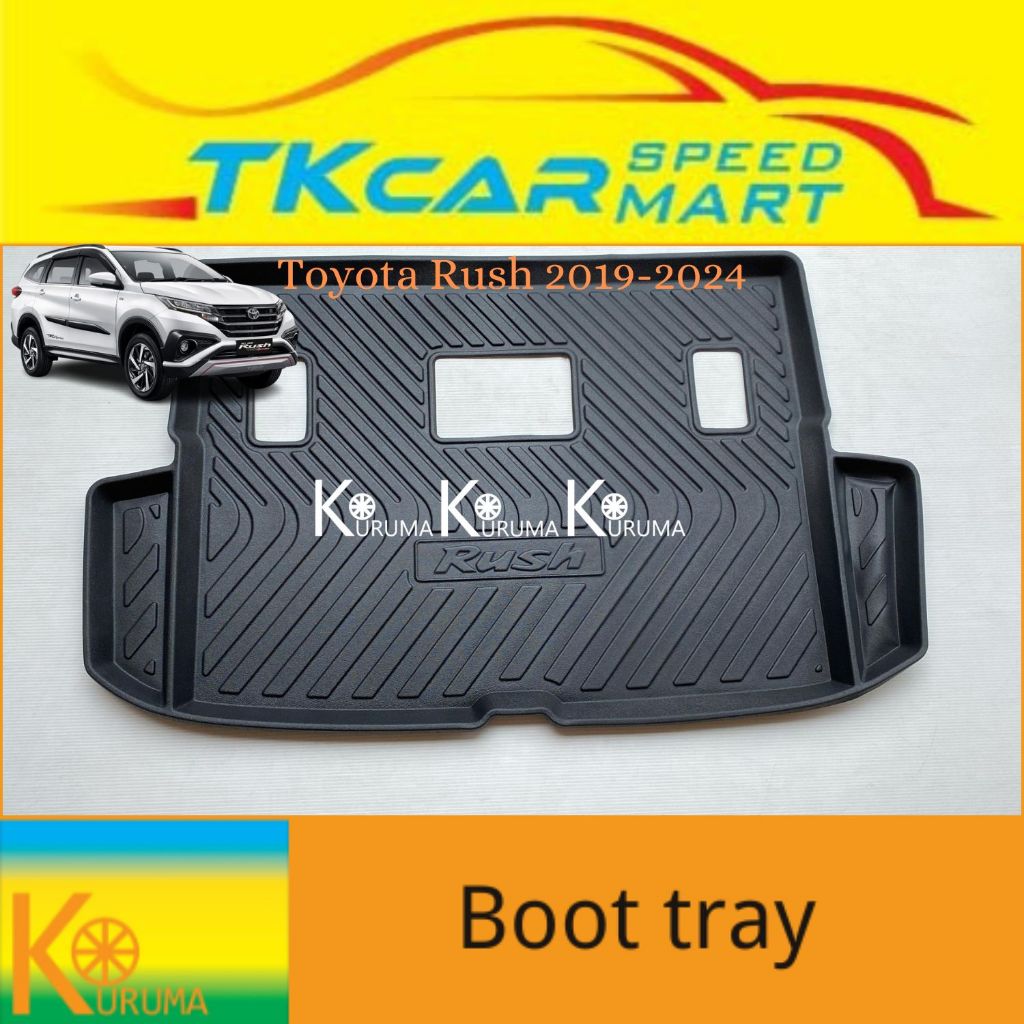 [READY STOCK] TOYOTA RUSH ALL NEW 2018-2024 2 ND GEN ( KURUMA ) RUBBER ...