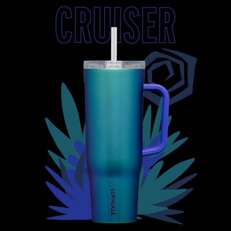 CORKCICLE CRUISER INSULATED TUMBLER WITH HANDLE - 40OZ DRAGONFLY | Shopee Malaysia