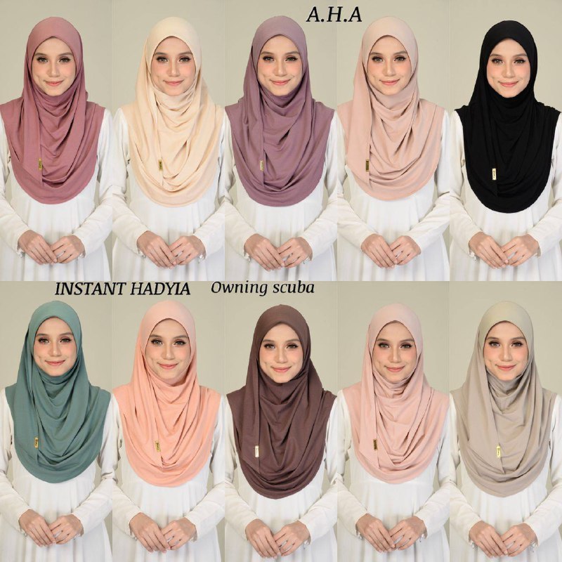 Dive into Modesty with Instant Hadiya: Your Essential Scuba-Ready Hijab ...