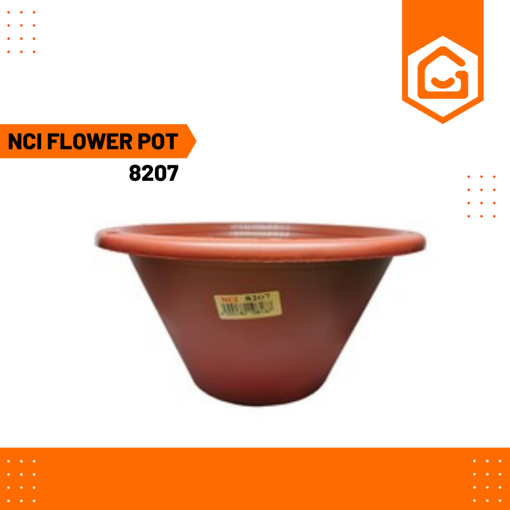 NCI FLOWER POT 8207 (GREATZONE) | Shopee Malaysia
