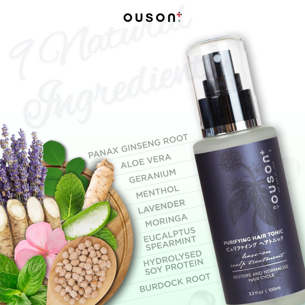 OUSON Purifying Hair Tonic For Strengthen Hair Roots & Hair Growth ...