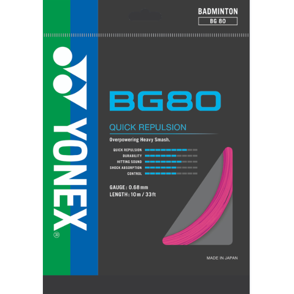 Yonex BG80 BG 80 Badminton String (100% original) | Shopee Malaysia