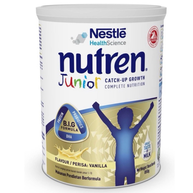 [Reject Tin] Nestle Nutren Junior Catch-Up Growth Complete Nutrition ...