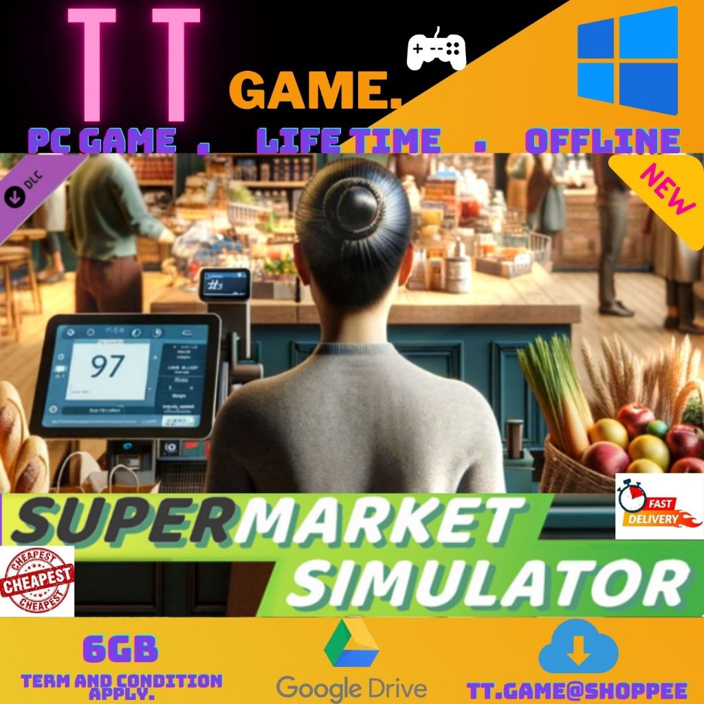 Supermarket Simulator (PC) (FAST DOWNLOAD) (OFFLINE) (ALL-DLC) (FAST ...