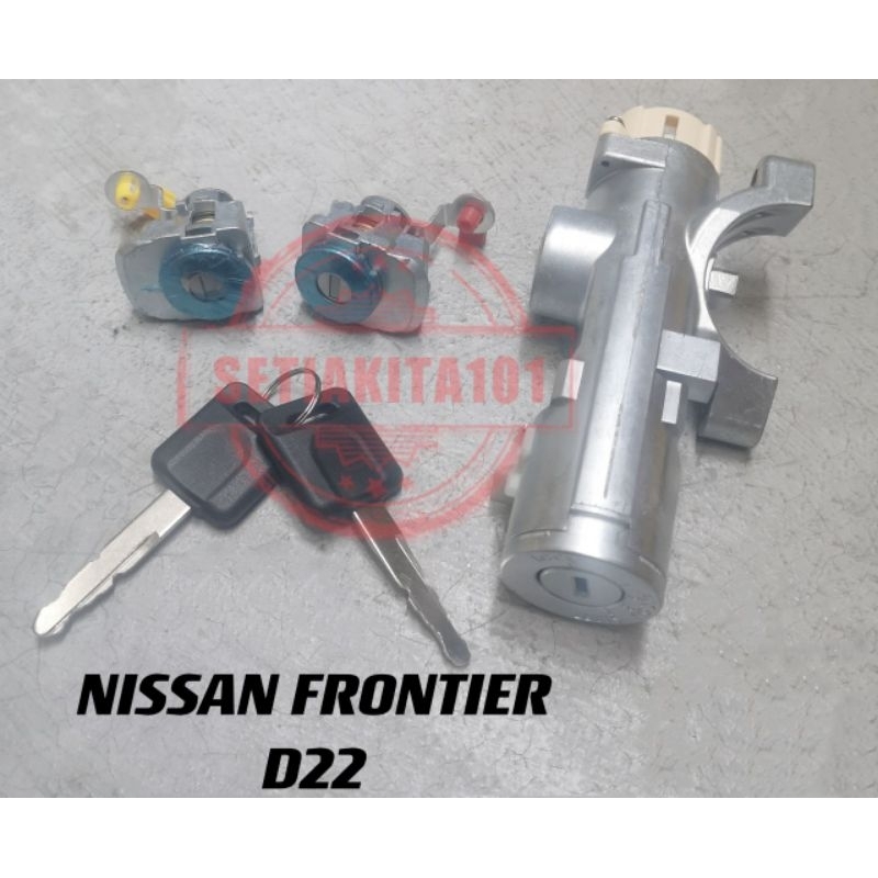 NISSAN FRONTIER D22 IGNITION KEY SWITCH SET/KUNCI KERETA/KUNCI PINTU ...