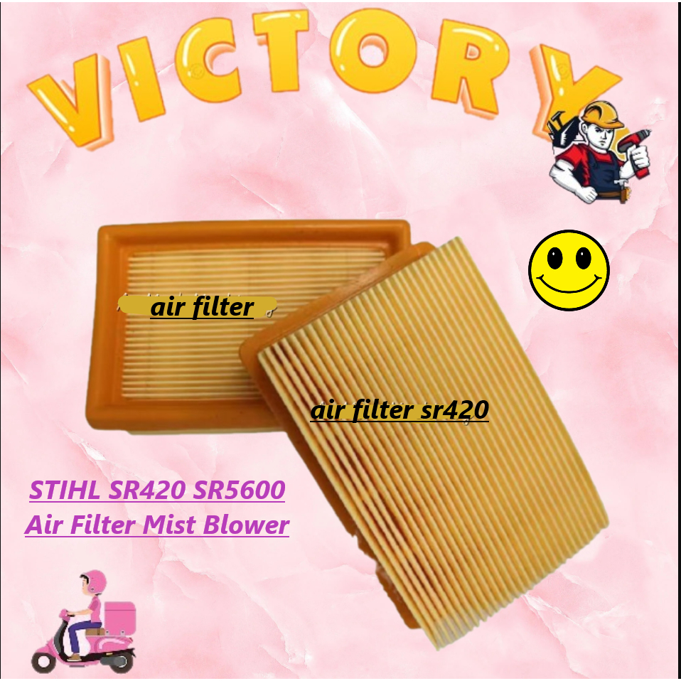 STIHL SR420 SR5600 Air Filter Mist Blower STIHL SR420 Air Cleaner Mesin ...