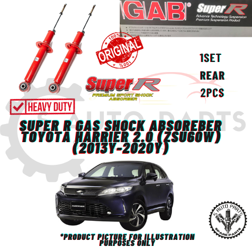 TOYOTA HARRIER 2.0 (ZSU60 / ZSU60W) (REAR) GAB SUPER R SPORT PREMIUM ...