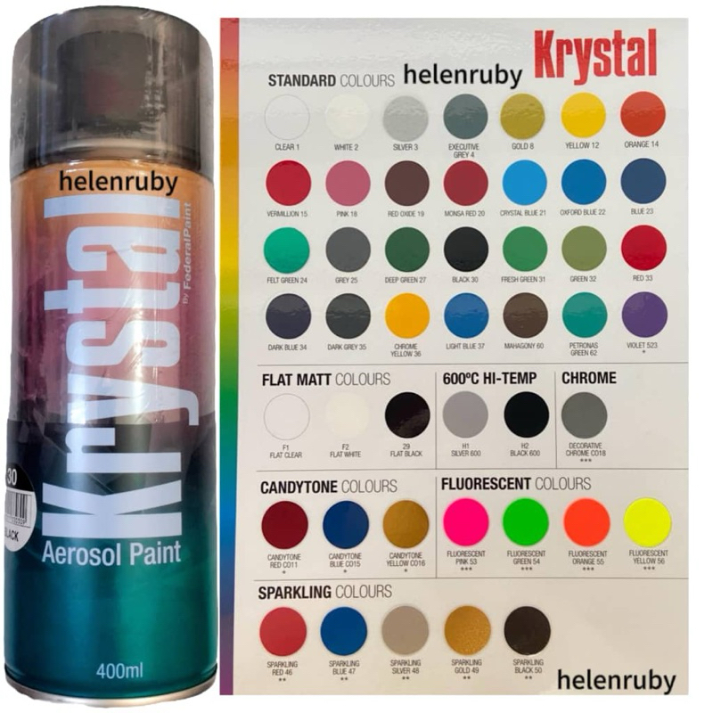 Krystal Aerosol Spray Paint 400ml | Shopee Malaysia