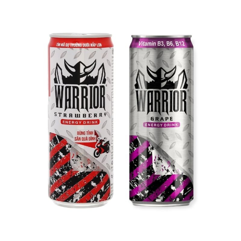 Warrior Swush Grape & Strawberry 320ml | Shopee Malaysia