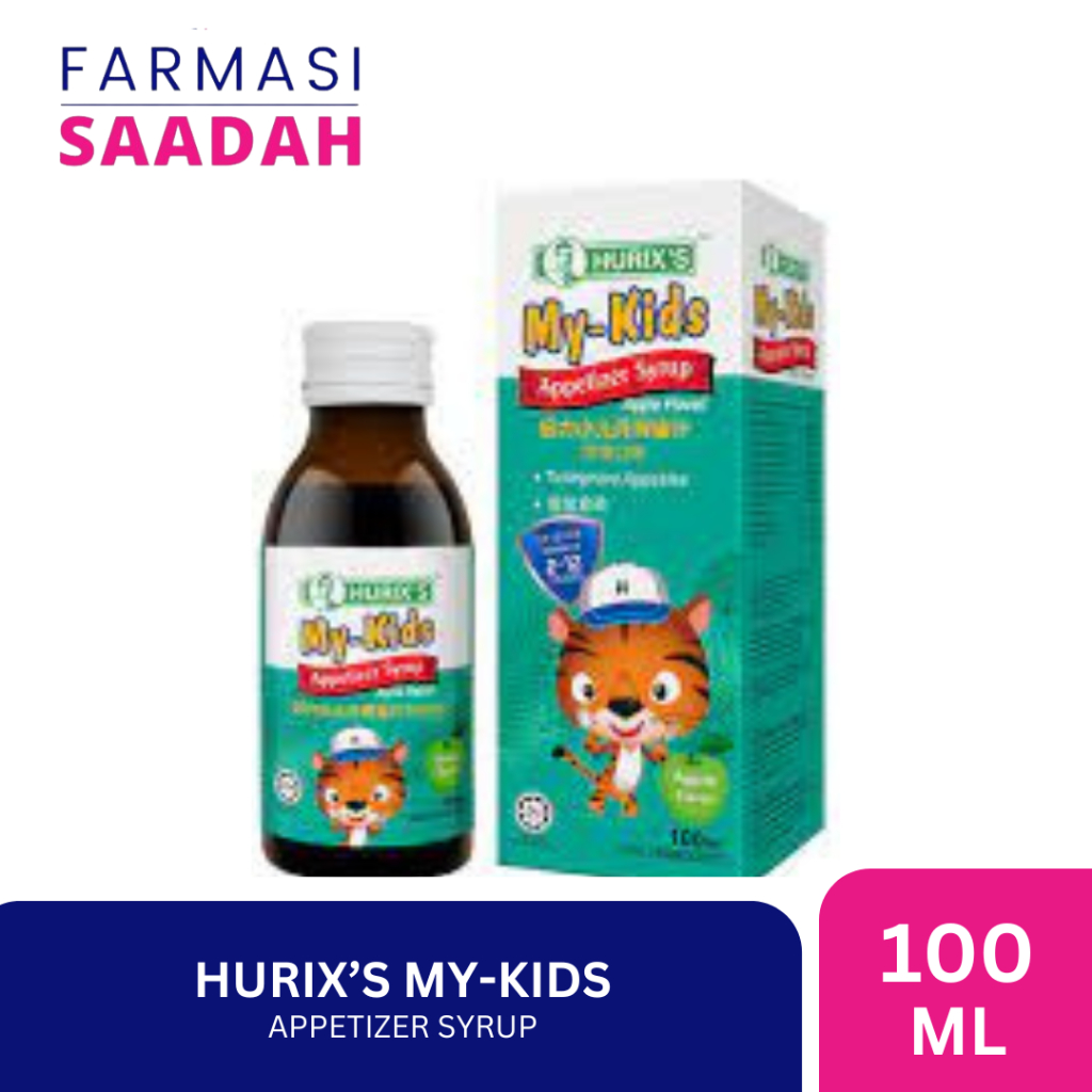 HURIX'S MY-KIDS APPETIZER SYRUP 100ML/BOT | Shopee Malaysia