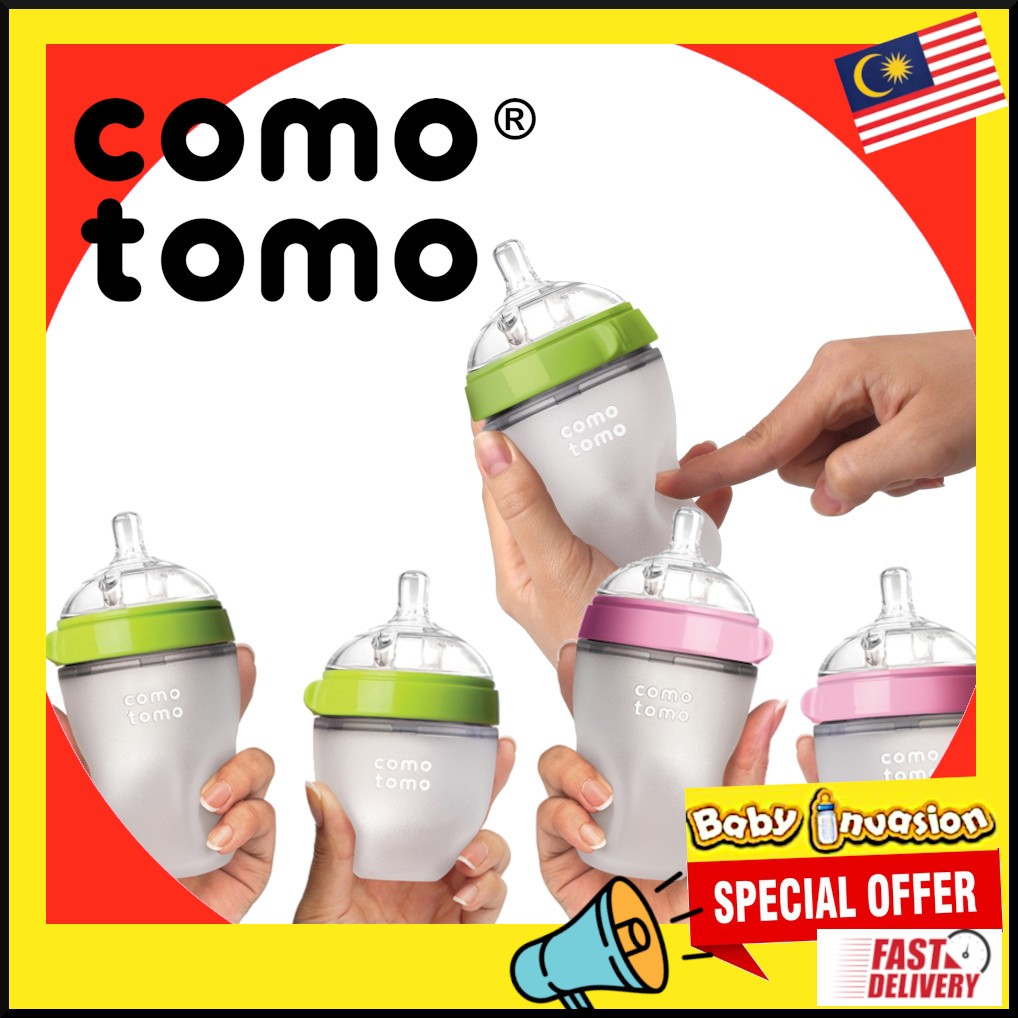 [AUTHORIZED DEALER Comotomo Malaysia] Como Tomo Baby Bottle (100% genuine) | Shopee Malaysia