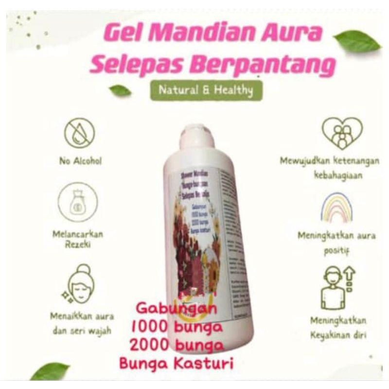 Gel Mandian Bunga Gabungan 1000 Bunga 2000 Bunga Kasturi Bina Aura ...
