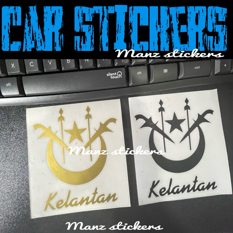 [24 HOURS SHIP] STICKER KELANTAN D3 / CAR STICKER KELANTAN | Shopee ...