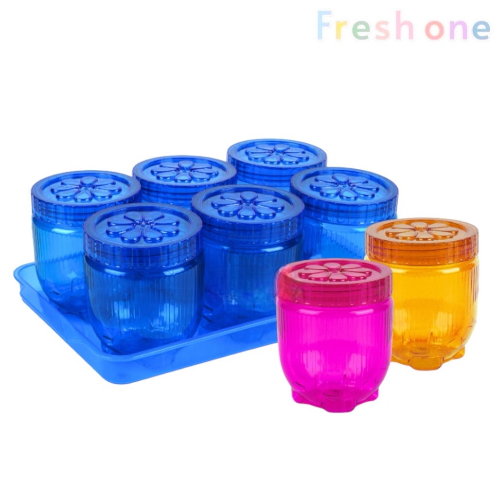 6pcs Set Bekas Kuih Raya Set / Cookies Container Set / Bekas Kuih Raya ...