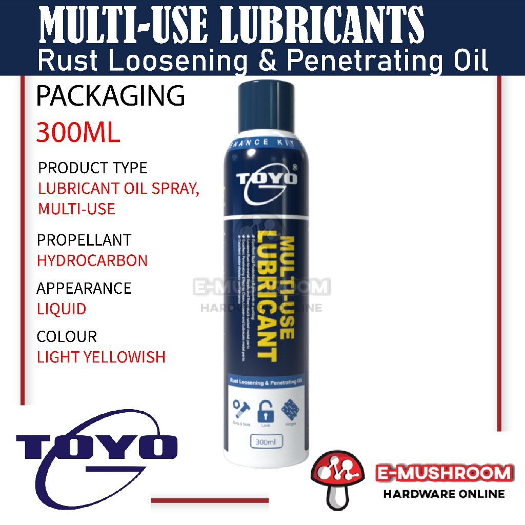 TOYO-G Multi-Use Lubricant 300ml | Shopee Malaysia