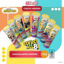 12 Pcs Delfi Chacha Minis Minions Minion Stuart Tim Tom Steve 25g HALAL ...