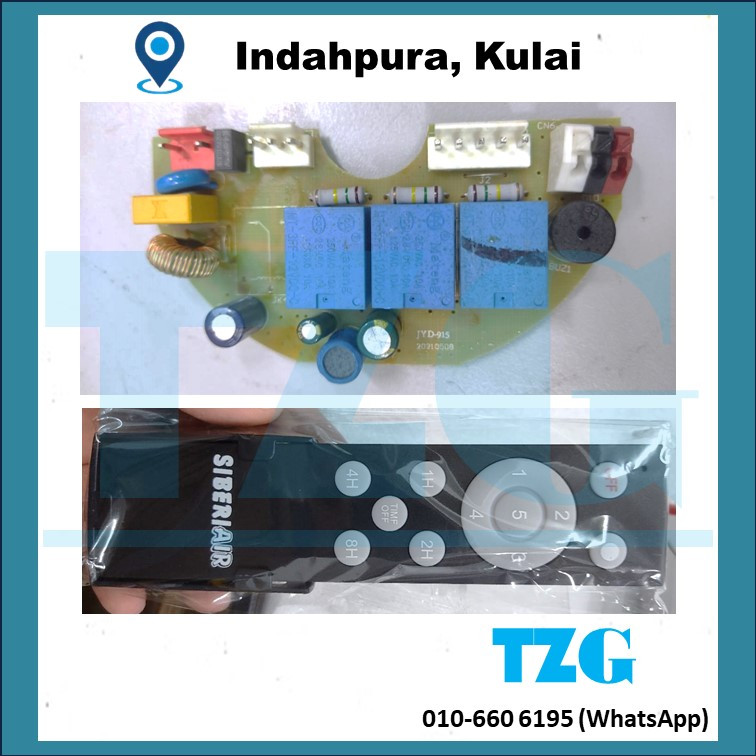 ORIGINAL SIBERIAIR CEILING FAN PCB BOARD / REMOTE CF-SA56 | Shopee Malaysia