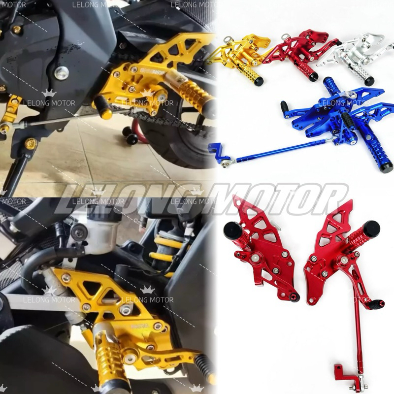 YAMAHA R15 MT15 RACING FOOTREST | Shopee Malaysia