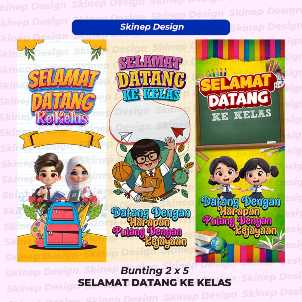 Bunting Keceriaan Selamat Datang ke Kelas 2024 | Hiasan Kelas | Shopee ...