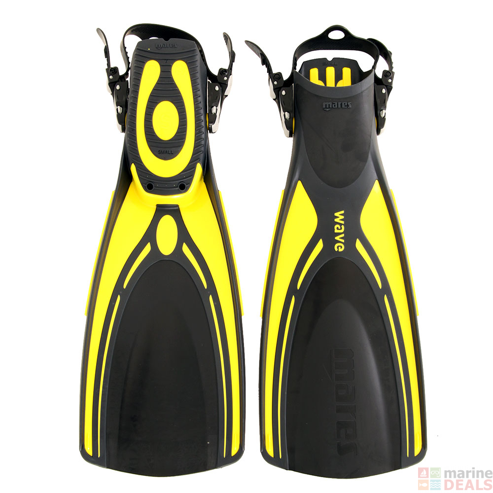 🔥Clear Stock🔥Mares Wave Open Heel Scuba Diving Fins | Shopee Malaysia
