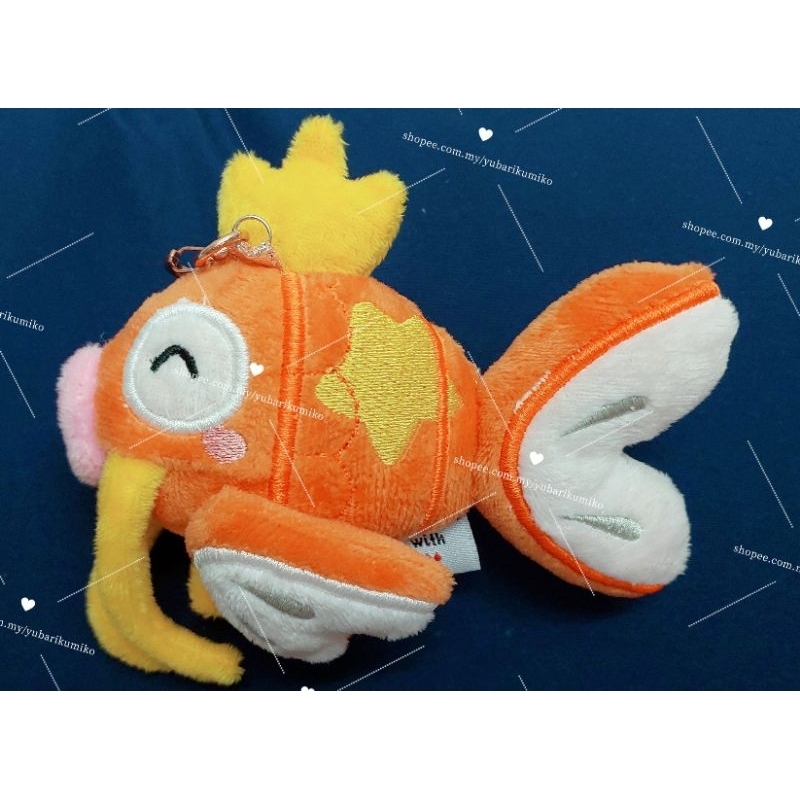 Handmade Pokemon Magikarp Plush Pokemon Concierge Chibi Keychain ...