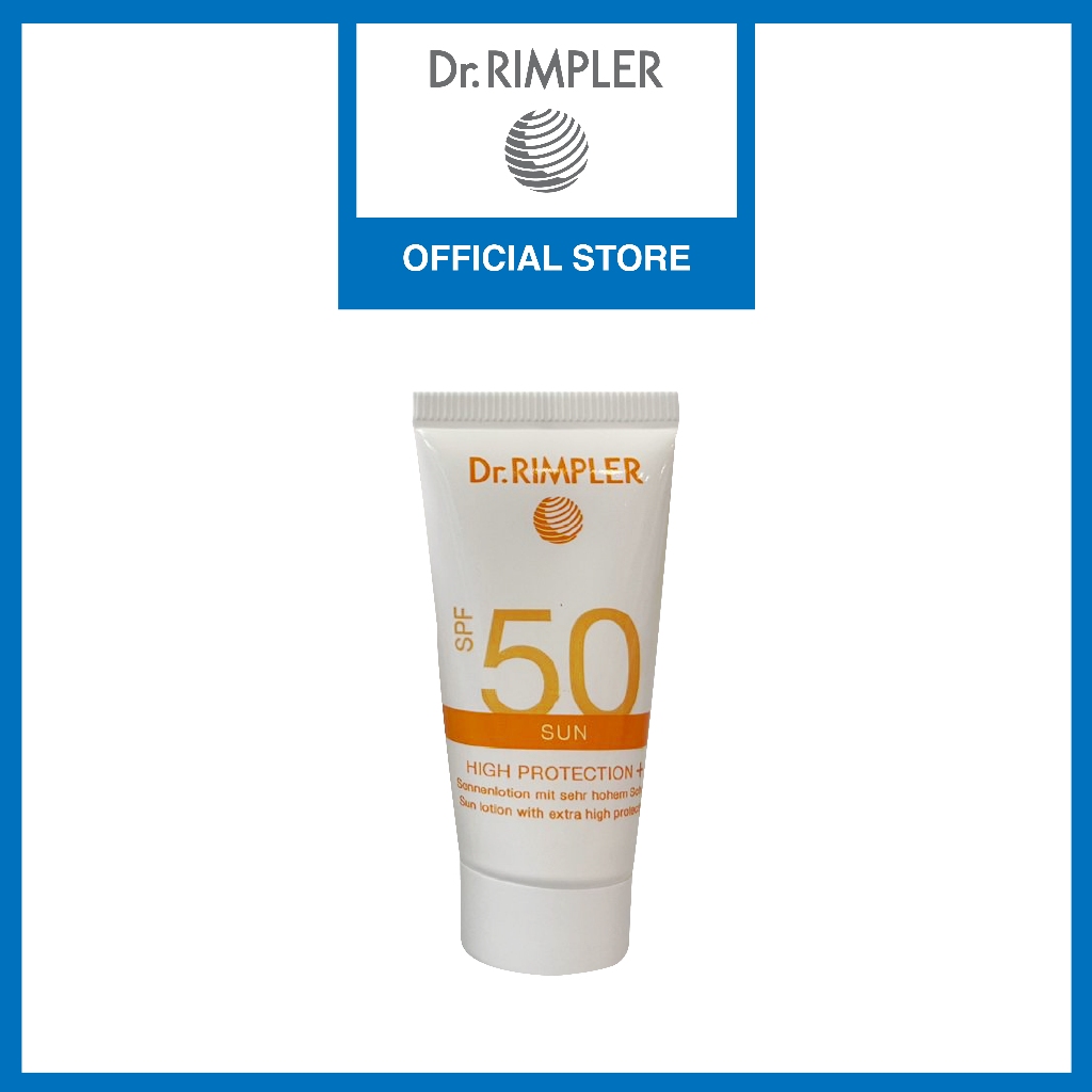 Dr Rimpler Sun High Protection SPF 50 | Oil-free | Waterproof | 20ml ...