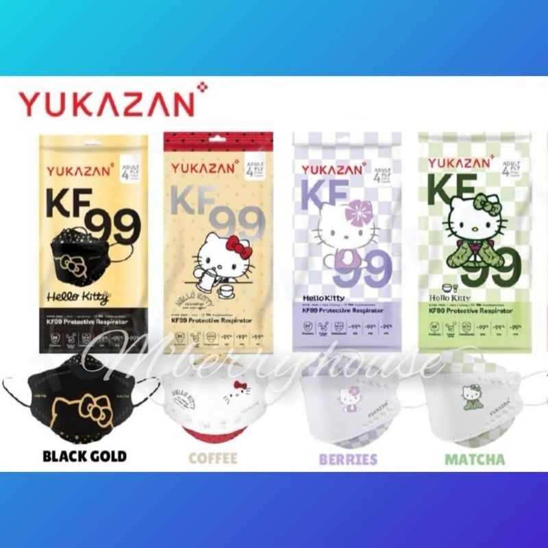 Yukazan KF99 Hello Kitty Eddition Medical Protective Respirator Face ...