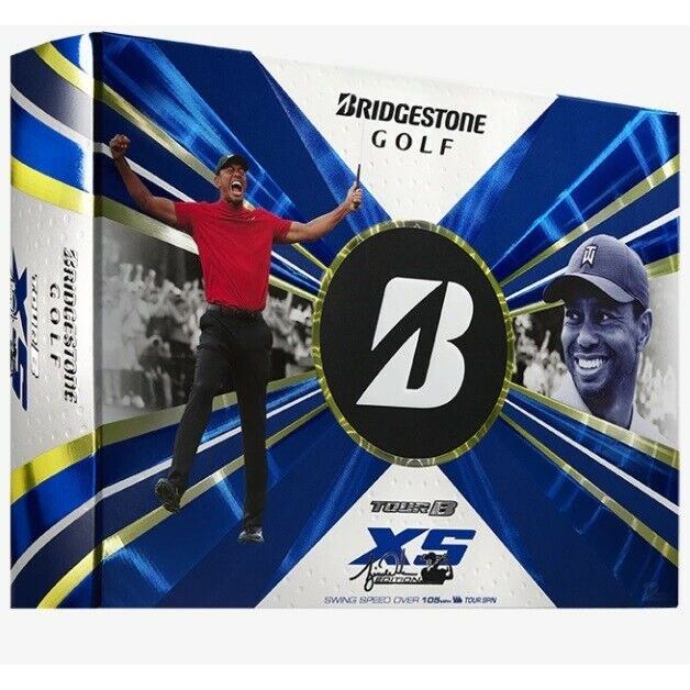 BridgeStone Tour B XS Tiger Woods Edition Golf Ball Tour Spin | 2022 | Shopee Malaysia
