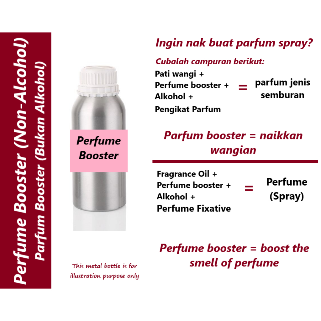 [260g/500g] Perfume booster Tulen tanpa campuran/Mencairkan perfume ...
