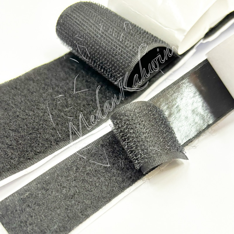 #BJ00110420 Pelekat Kain velcro Bergam Adhesive Hook Loop Adhesive ...